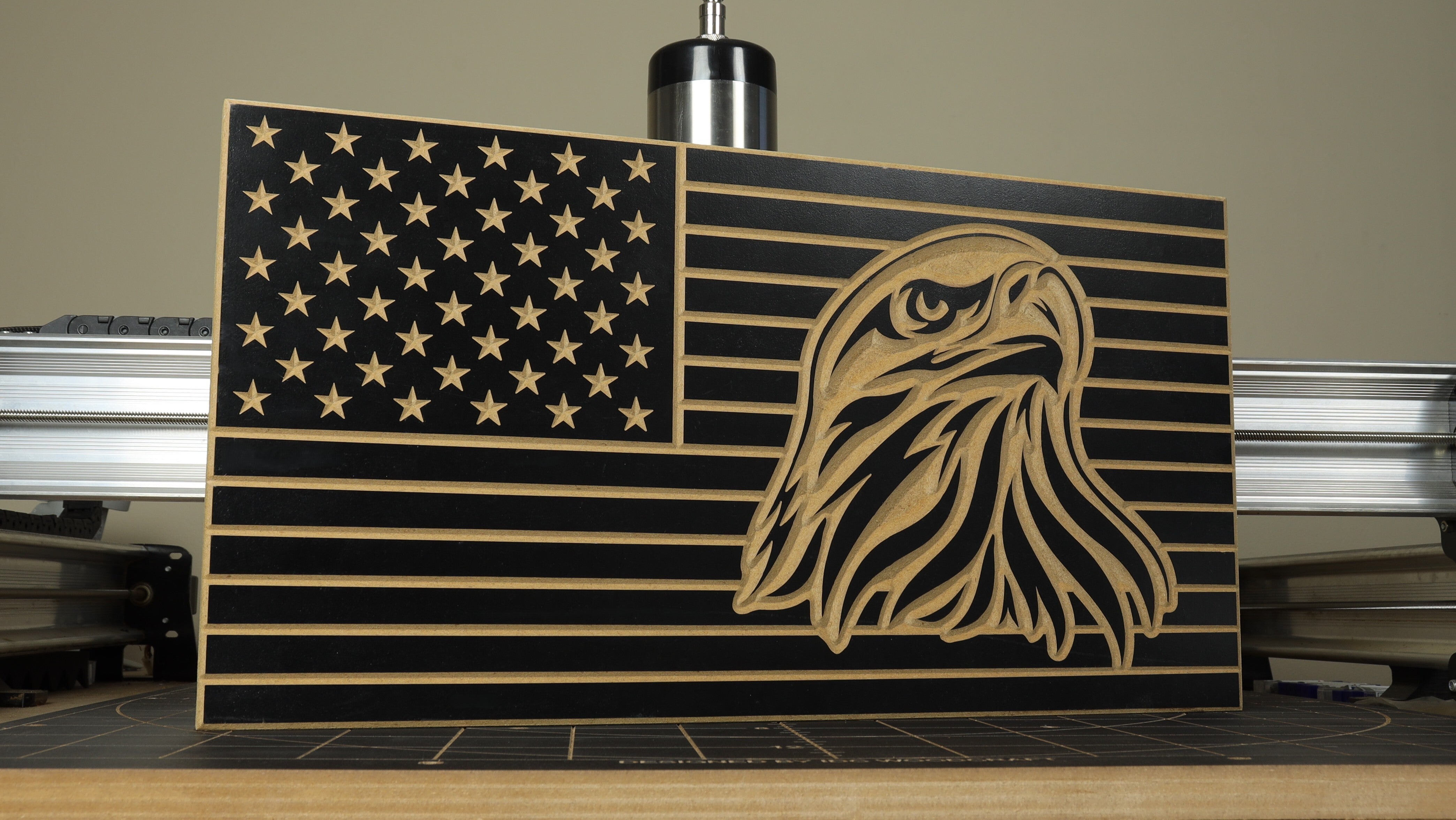 Finishing Old Glory: The Vectric Beginner’s First Pro-Level CNC Projec ...